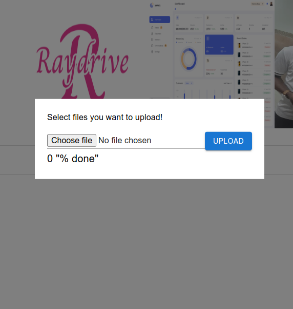 Raydrive Storage App